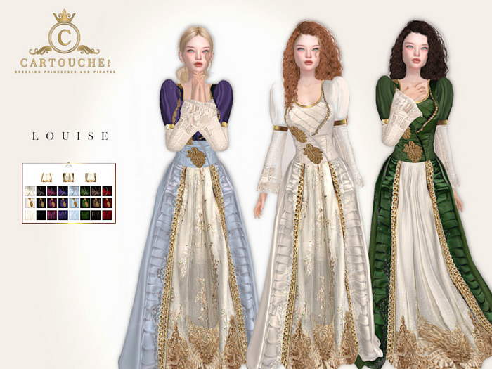 Second Life Marketplace C Louise Fatpack {fitmesh Lucybody}
